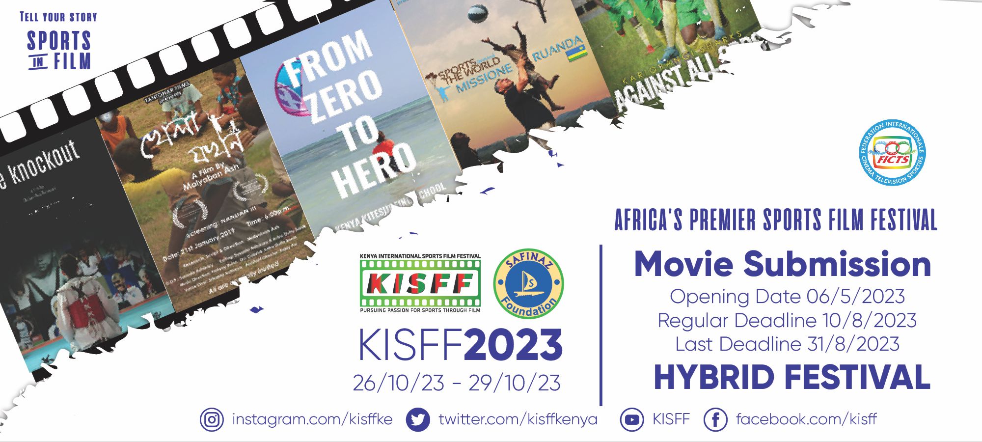 KISFF – Pursuing passion for sports through film